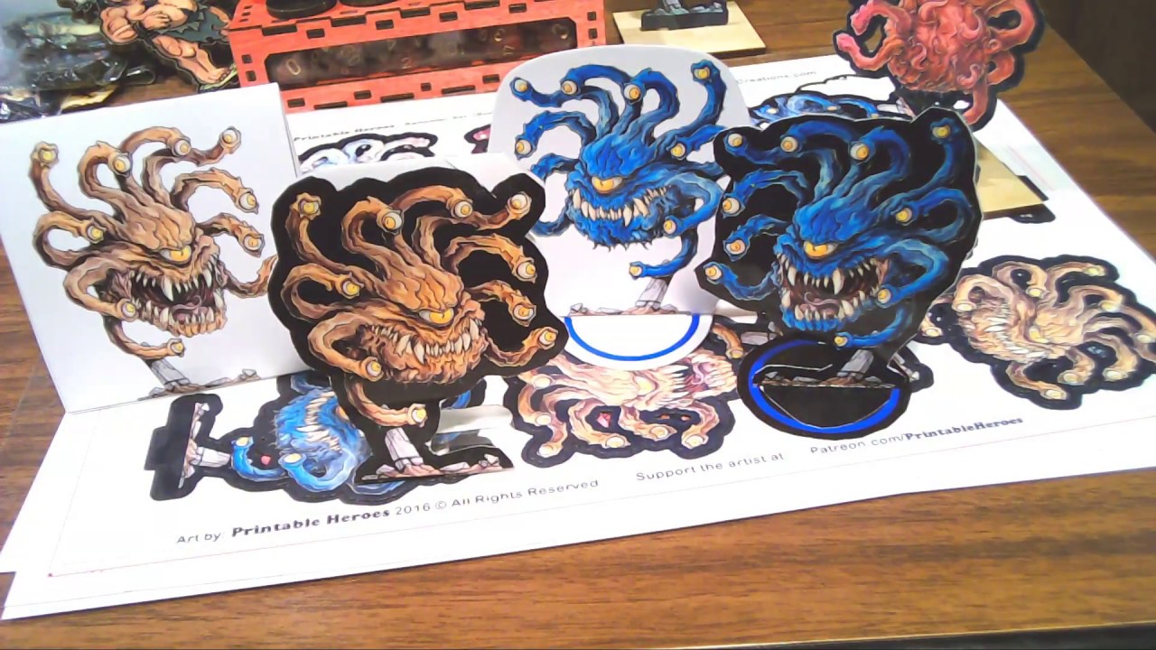 Printable Heroes Basic Tutorial