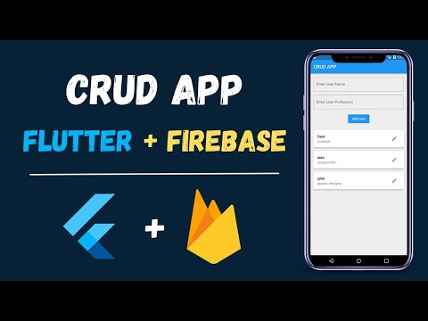 Flutter with Firebase Firestore | Complete CRUD Operations Tutorial | Видео