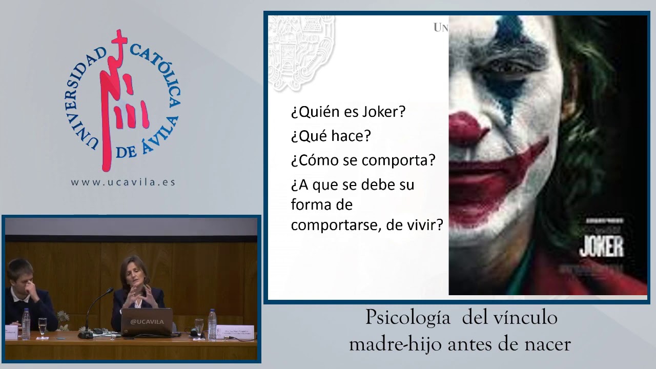 Psicología del vínculo madre-hijo antes de nacer | 18-11-19 | #ExtensiónUniversitaria CURSO 19/20