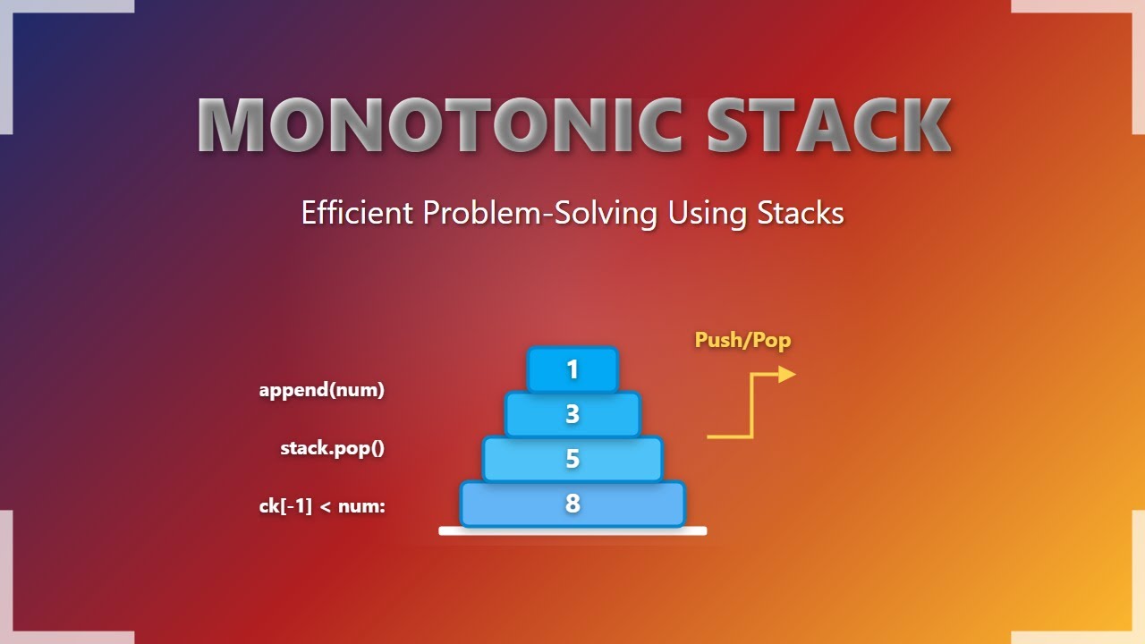 Monotonic Stack Explained: Solve Tricky Coding Problems Easily!
