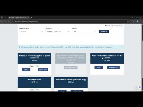How to Download GSTR 3B report