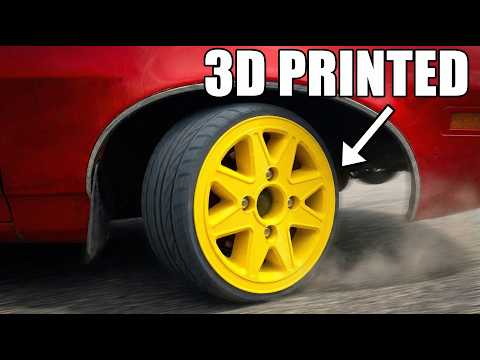 Can You 3D Print Your Next Set of Car Wheels? | 15 Minute Fun