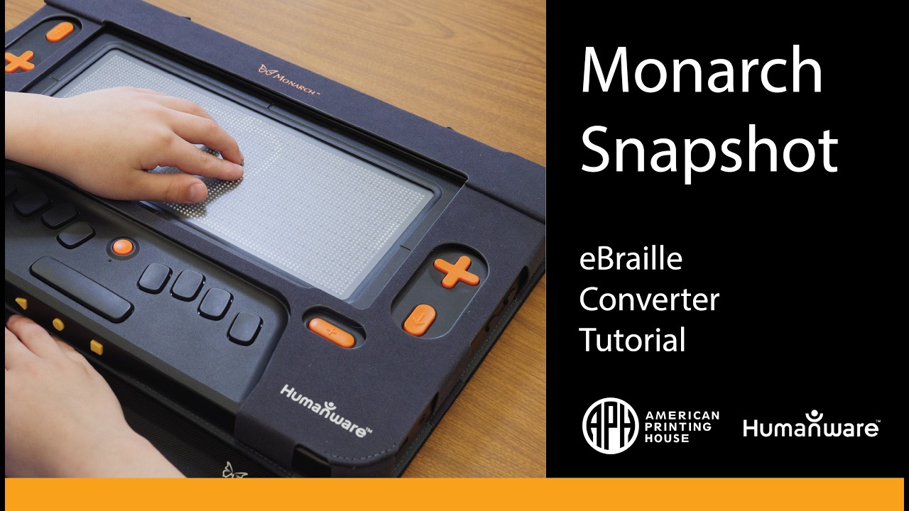 eBraille Converter Tutorial