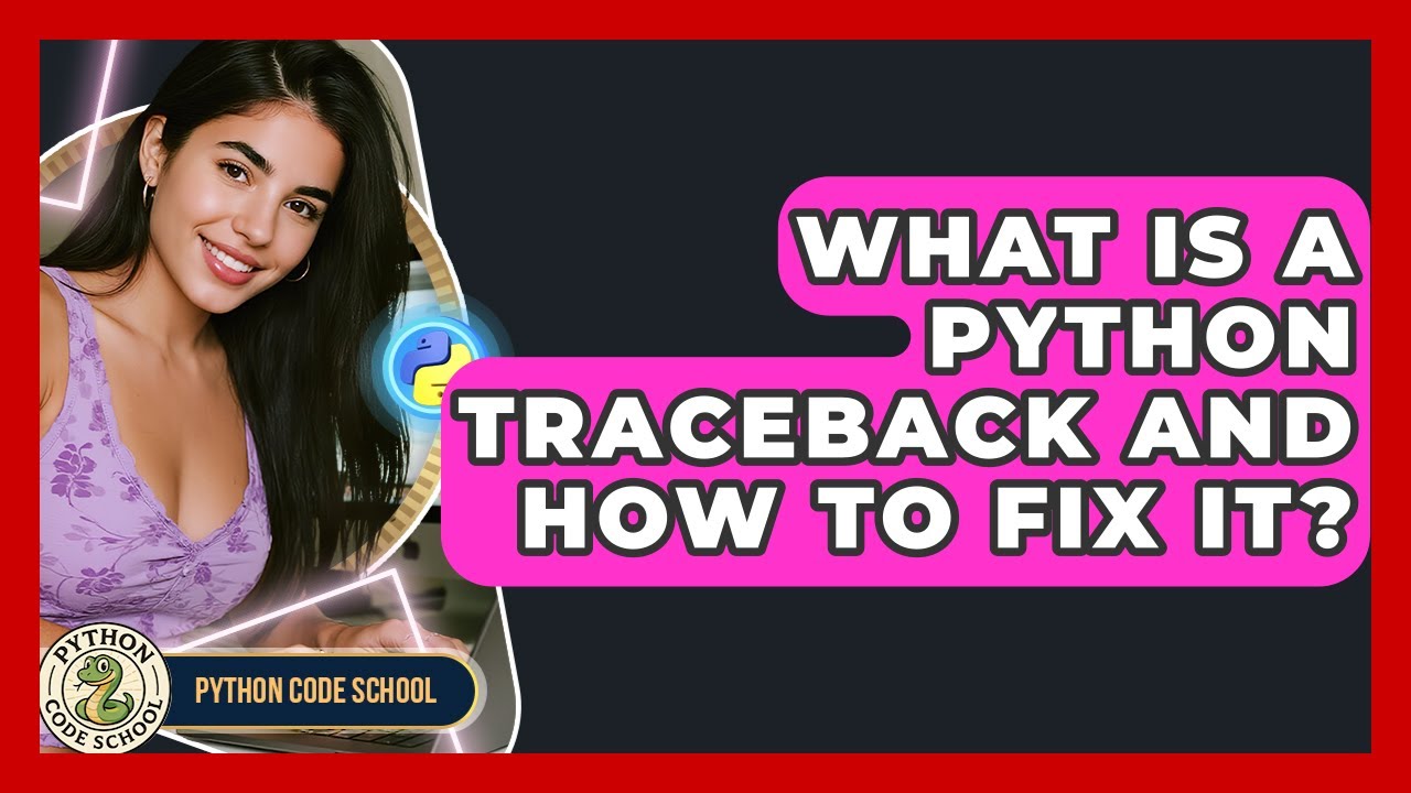 What Is A Python Traceback And How To Fix It? - Python Code School