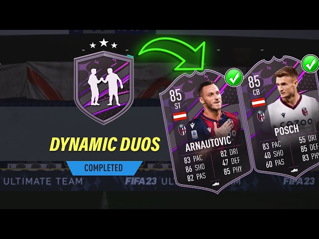 FIFA 23 Marko Arnautovic and Stefan Posch Dynamic Duos SBC - How to ...