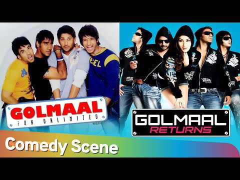 BEST OF GOLMAAL COMEDY SCENES - GOLMAAL FUN UNLIMTED | GOLMAAL RETURNS ...