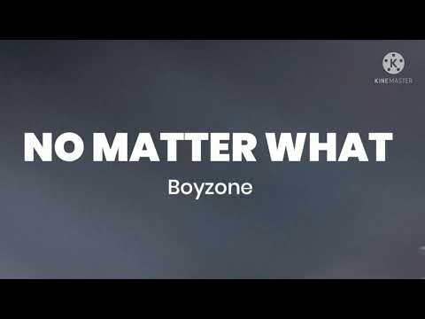 Boyzone-No Matter What (Lyrics)