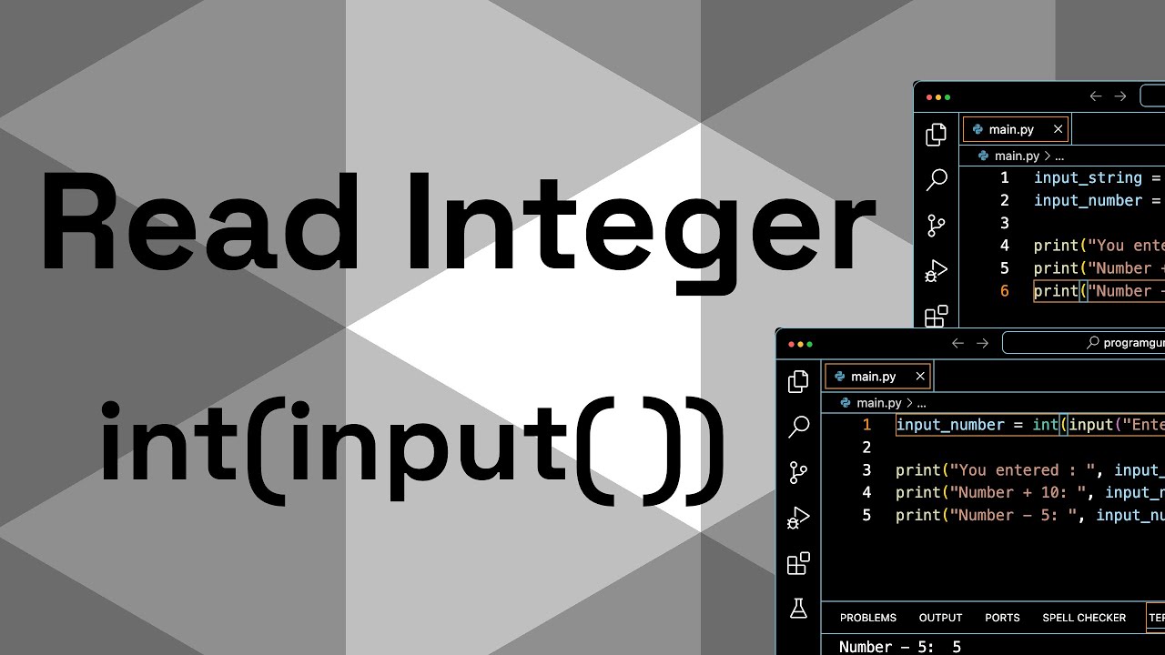 Python - Read Integer Input from User via Console