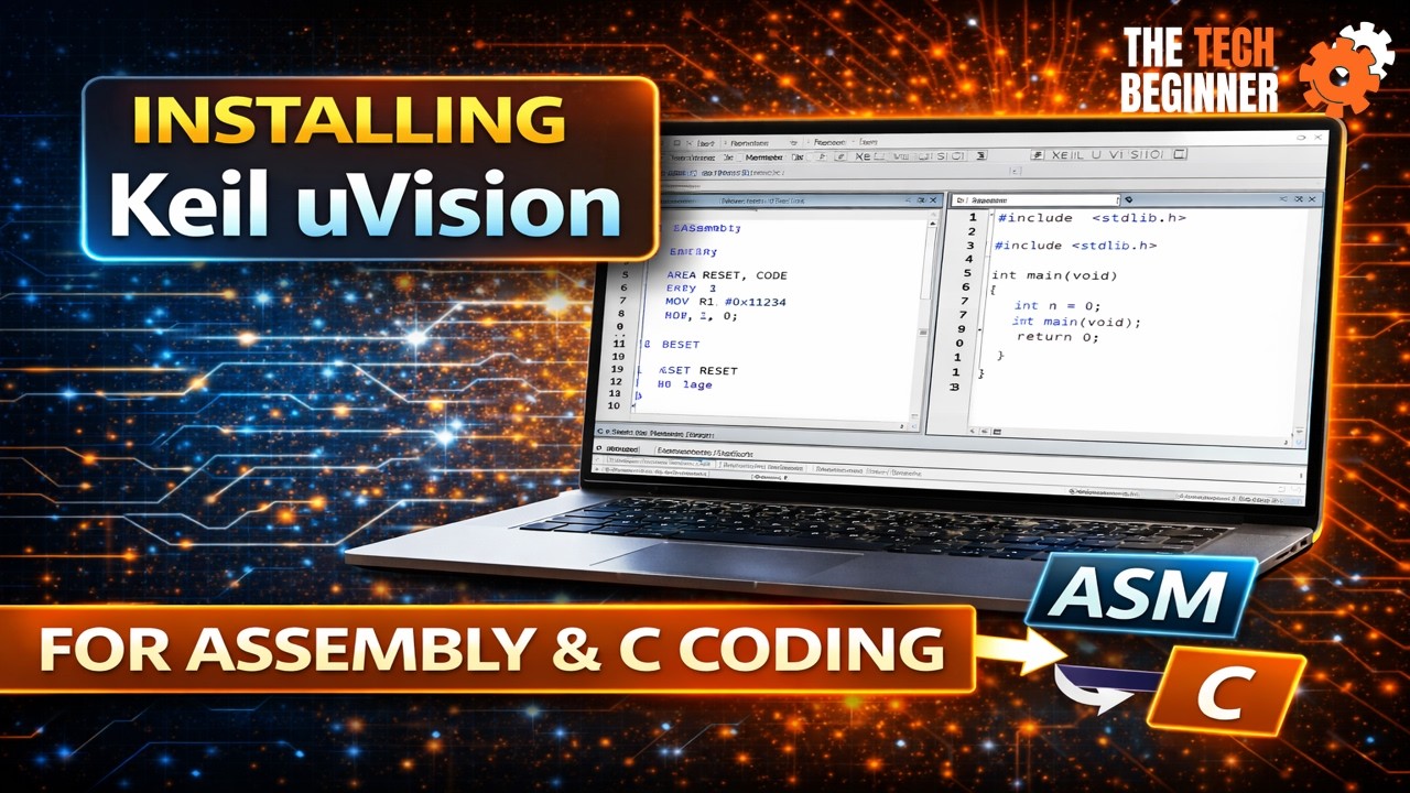 Keil uVision Installation and Setup for Assembly and C Programming | Embedded Systems