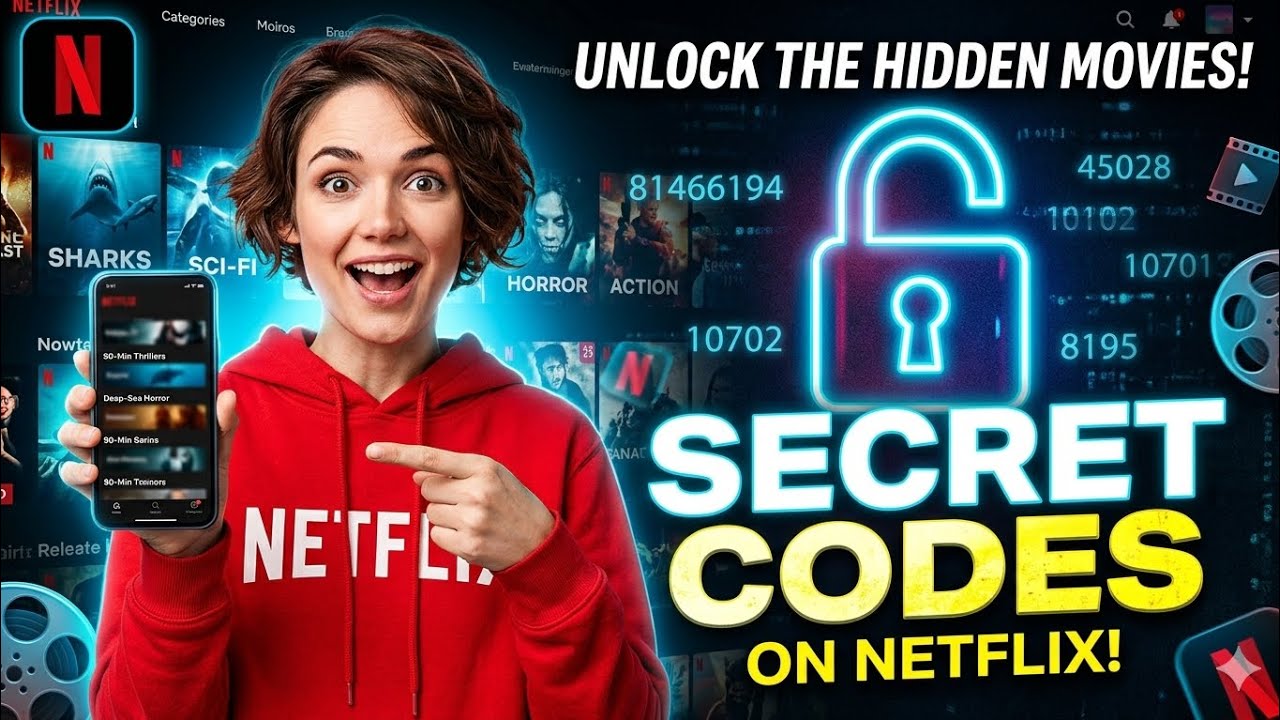 Netflix Has Secret Code that unlocked 🔓 unbelievable movies.
