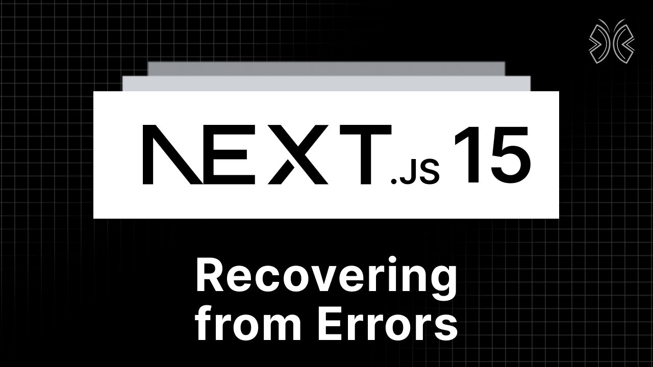 Next.js 15 Tutorial - 26 - Recovering from Errors
