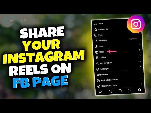 How to share your instagram reels on facebook page 2023