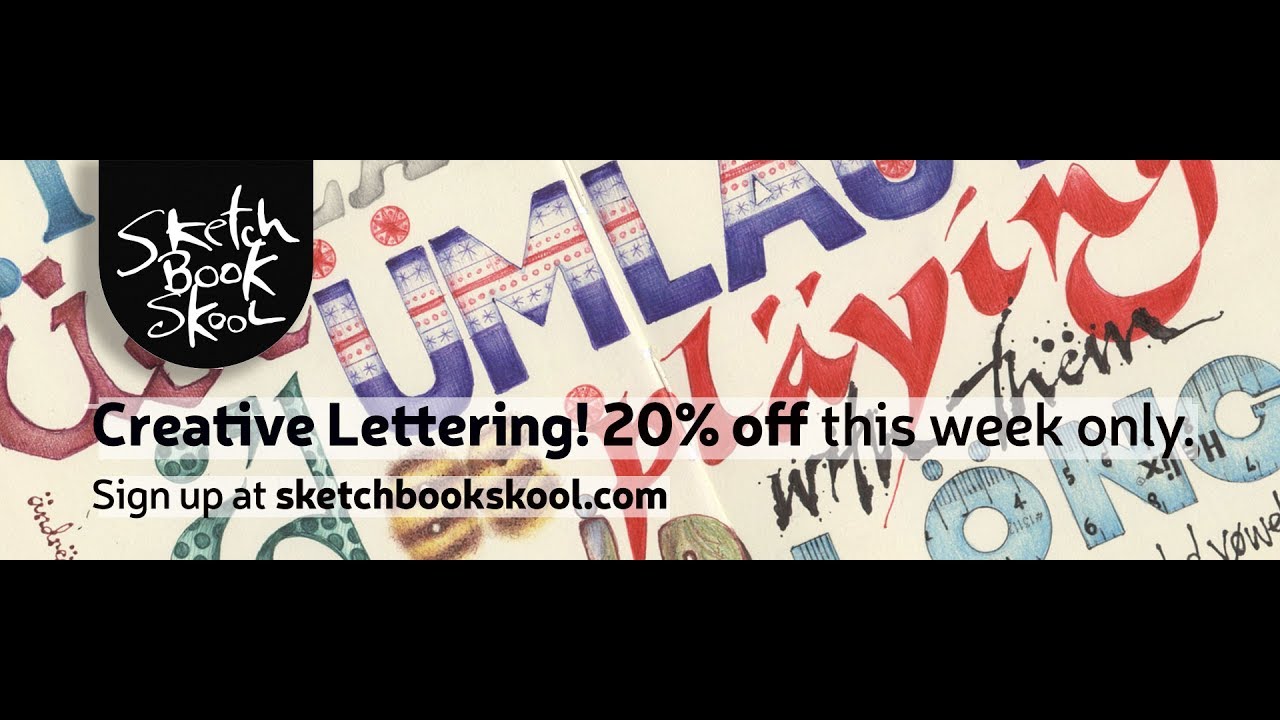 Creative Lettering on sale