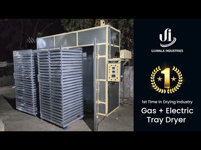 Gas Electric Tray Dryer - Gas Tray Dryer Manufacturer from Ahmedabad