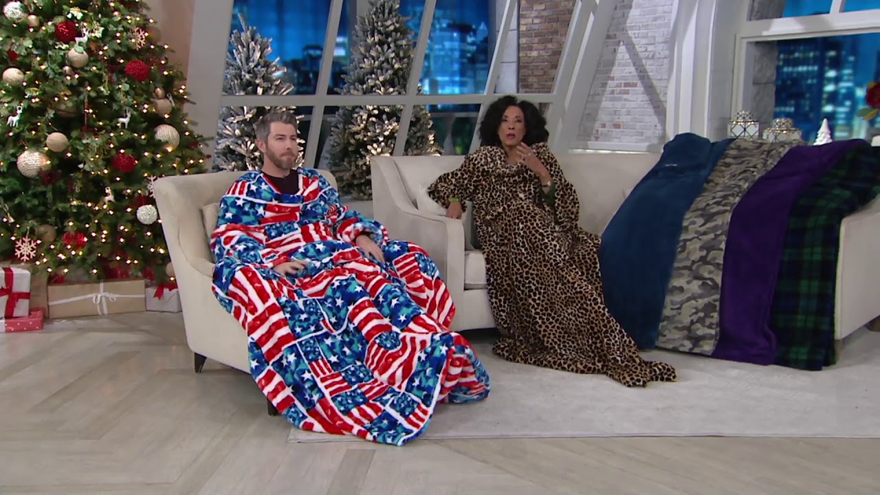 The Slanket The Original Blanket with Sleeves on QVC