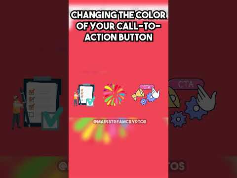 A simple color change can change your crypto website sales! 😱#Crypto #Cryptomarketing #web3marketing