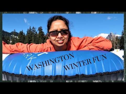 We tried SNOW TUBING at Snoqualmie Pass, Washington | Must Do Winter Activity | OutdoorMS
