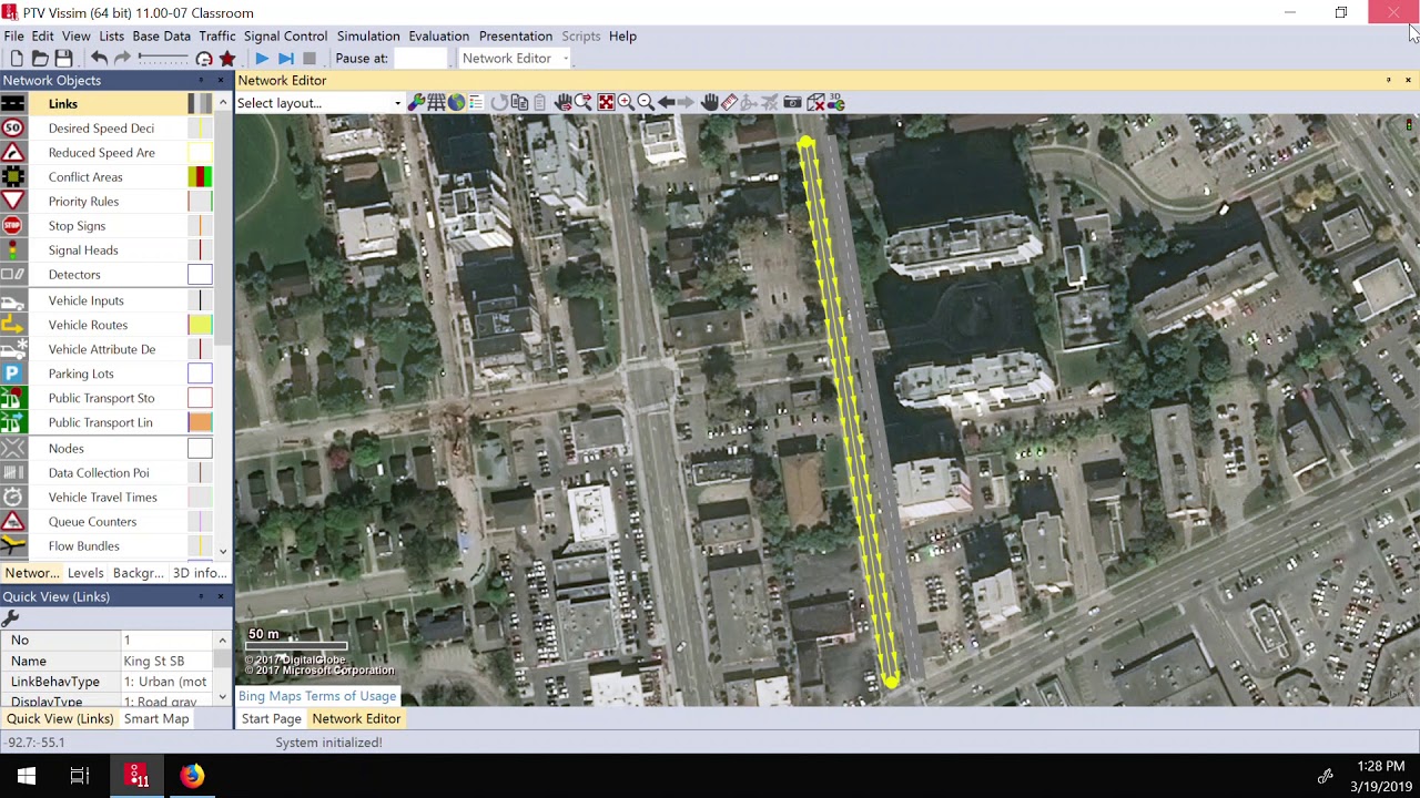 VISSIM 11 Tutorial: Traffic Simulation - 2019