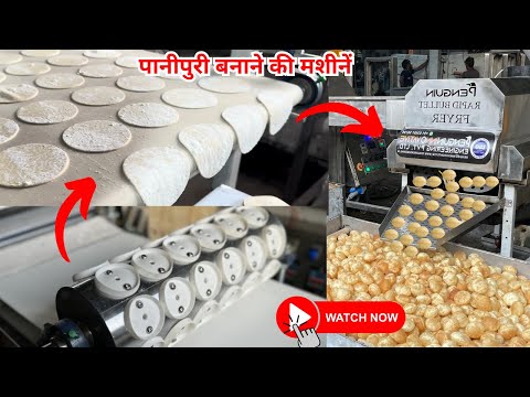 Manufacturer of Frying Machine & Pani Puri Making Machine by Penguin Engineering, Ahmedabad
