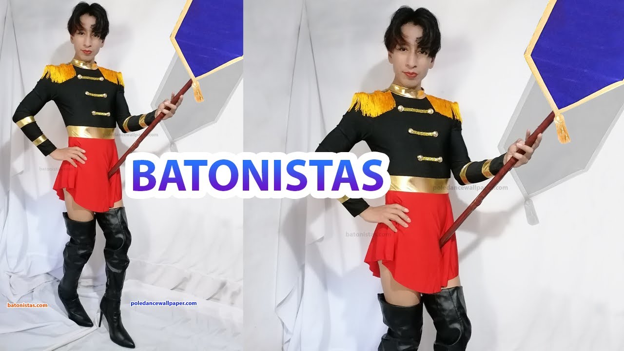 Batonistas con banderas - Pole dance wallpaper