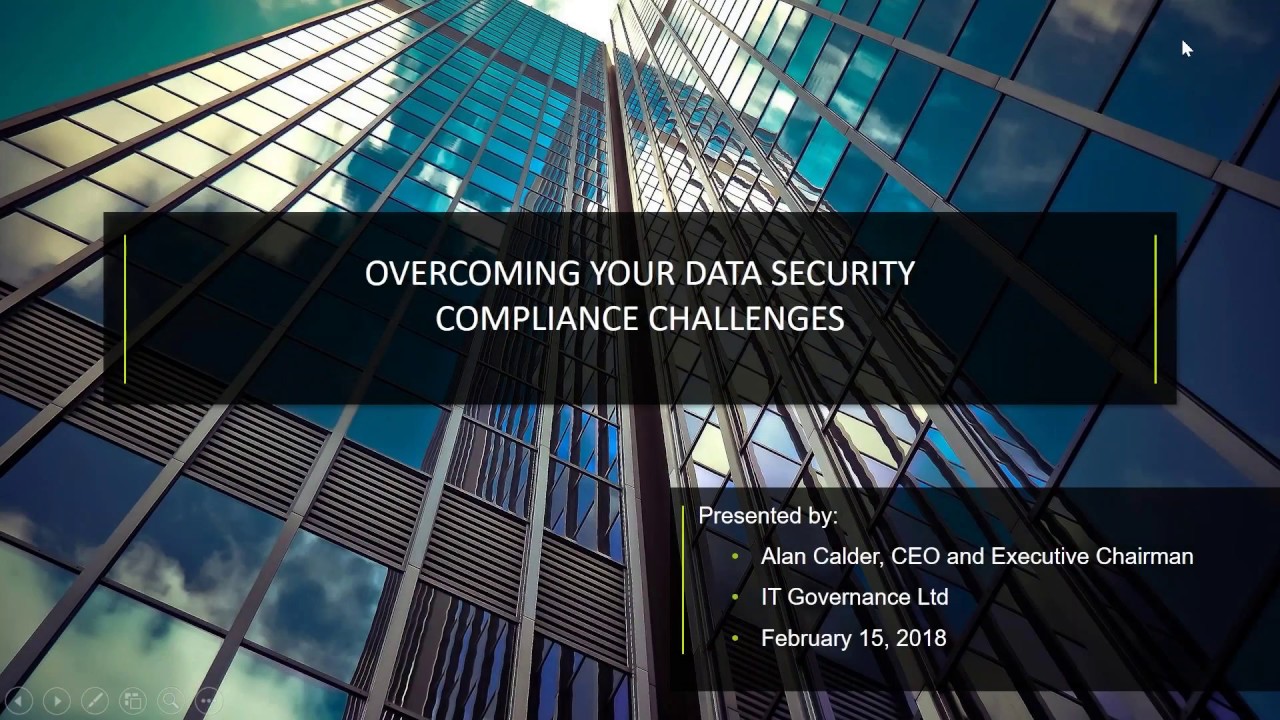 Webinar: How to overcome your data security compliance challenges
