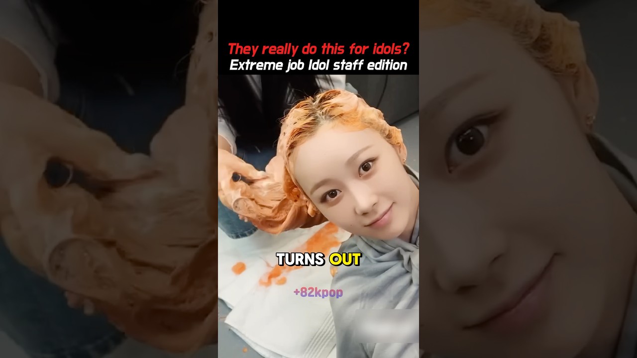 The extreme job behind every Kpop idol #kpop #kpopidol #kpopedit #shorts