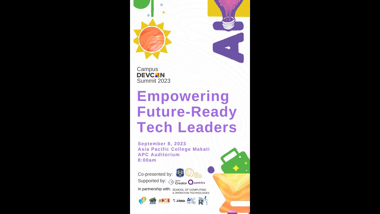 EMPOWERING FUTURE-READY TECH LEADERS!  CAMPUS DEVCON SUMMIT 2023