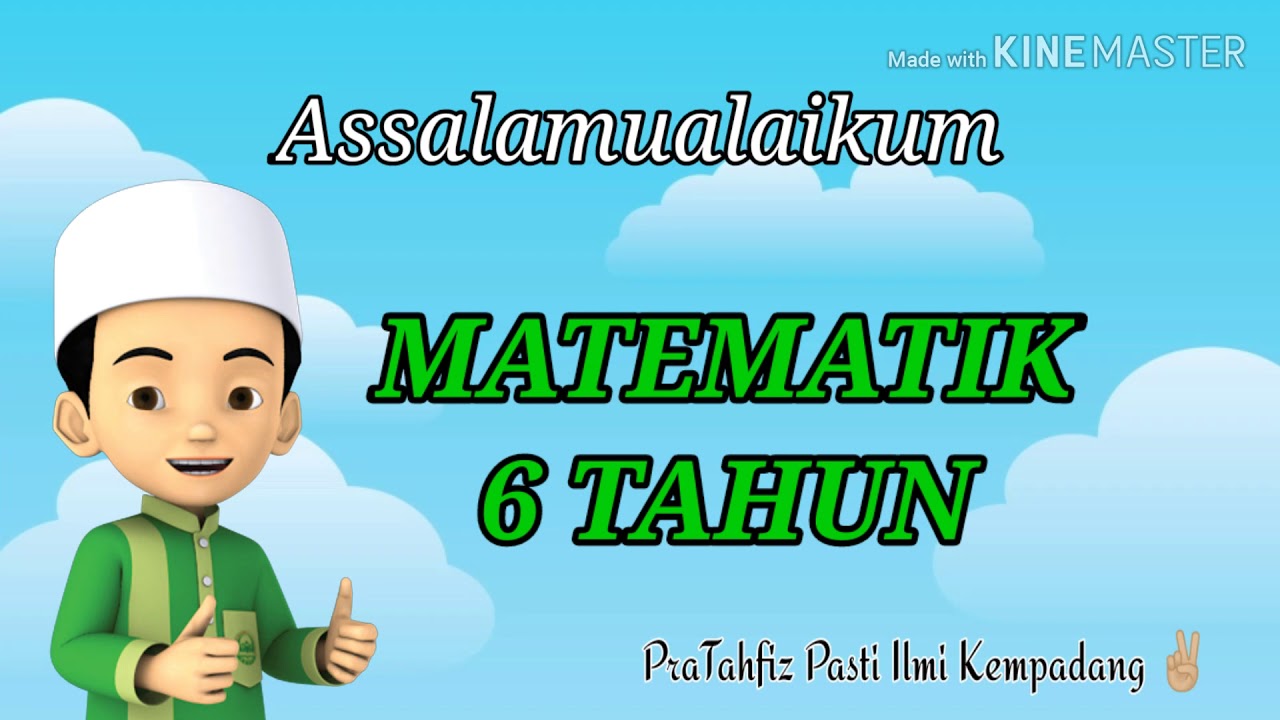 Pelajaran PASTI Matematik 6 Tahun (Nombor Bulat 0 hingga 10)