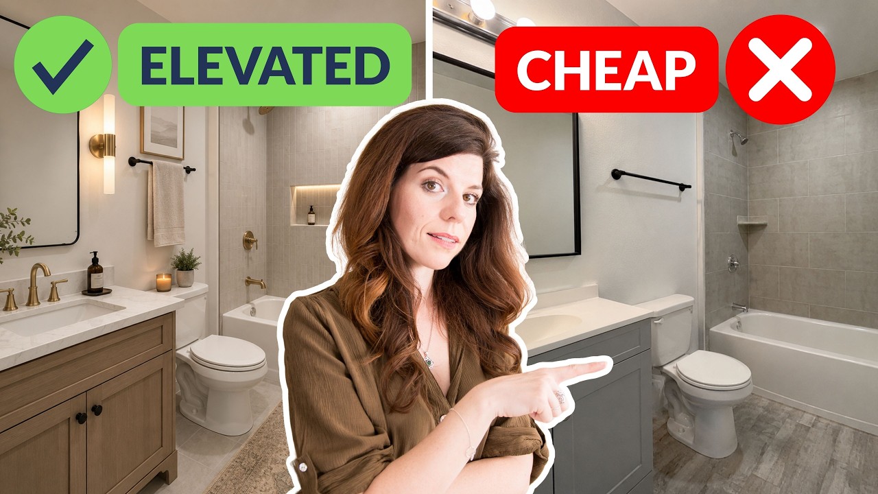 Bathroom Design Mistakes That Will Make It Look Cheap