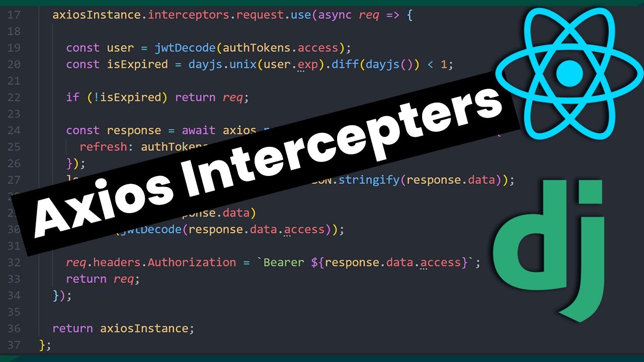 Refreshing Tokens With Axios Interceptors
