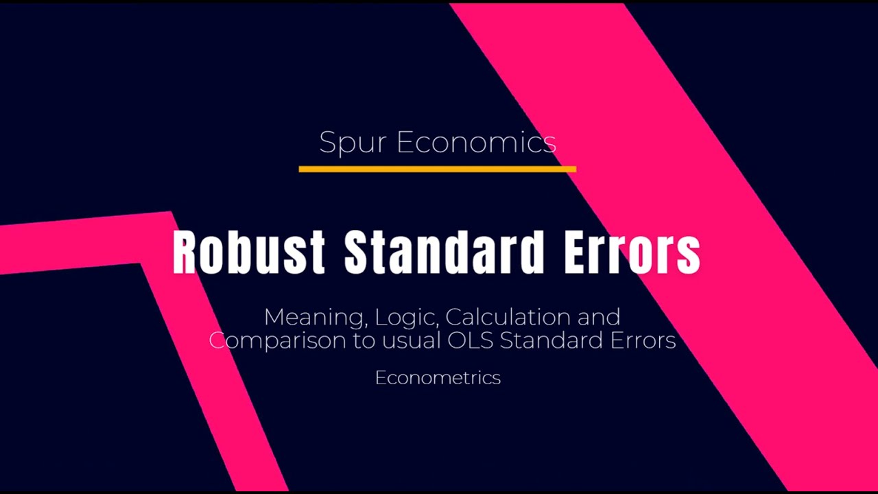 Robust Standard Errors: Logic and Calculation
