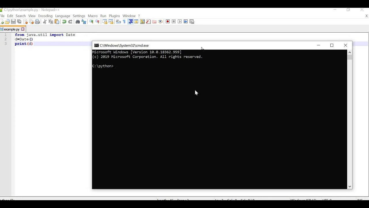 Jython -  Importing Java Libraries Example