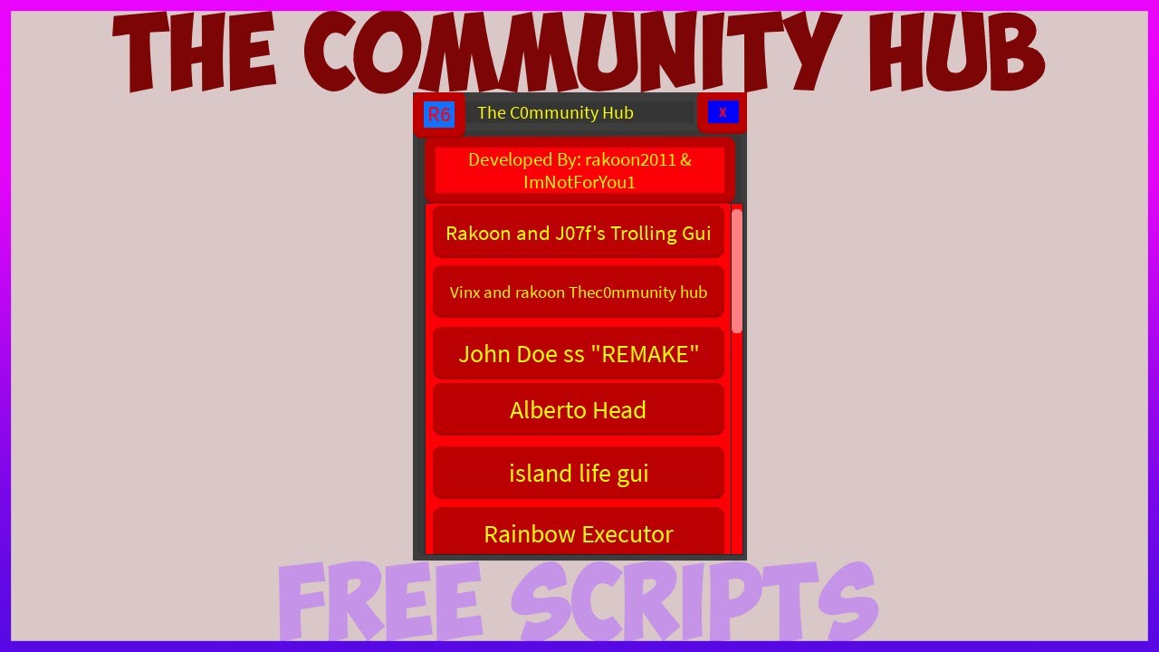 Roblox Serverside Script Showcase The C0mmunity Hub