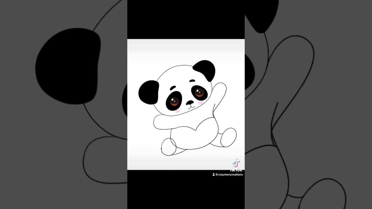 Cutest panda ❤️🐼 #adobe #adobefresco #digitalartist #illustrations #panda