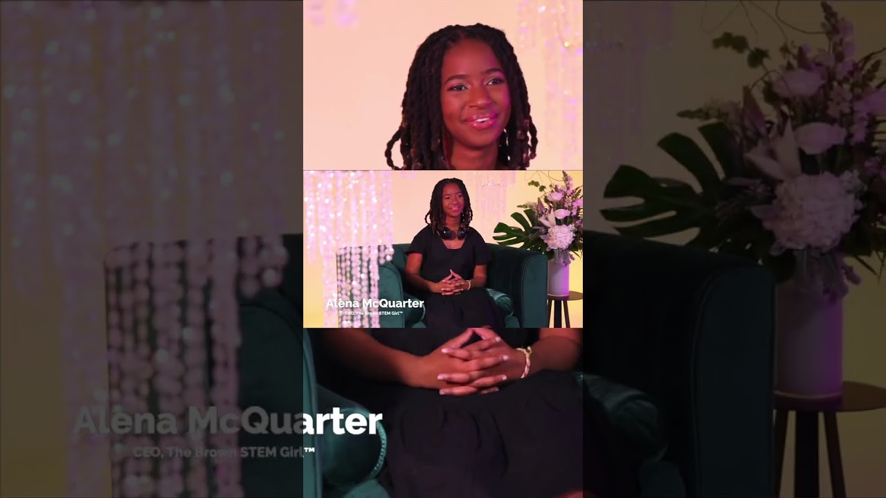 Alena is one of the youngest people of color in U.S. history to be accepted to medical school.