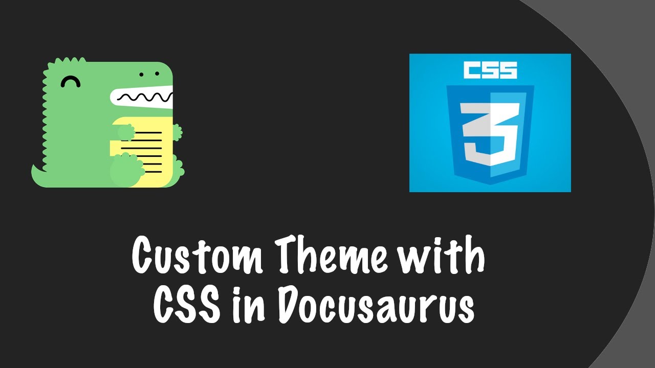 Customize the theme in Docusaurus with a few lines of code