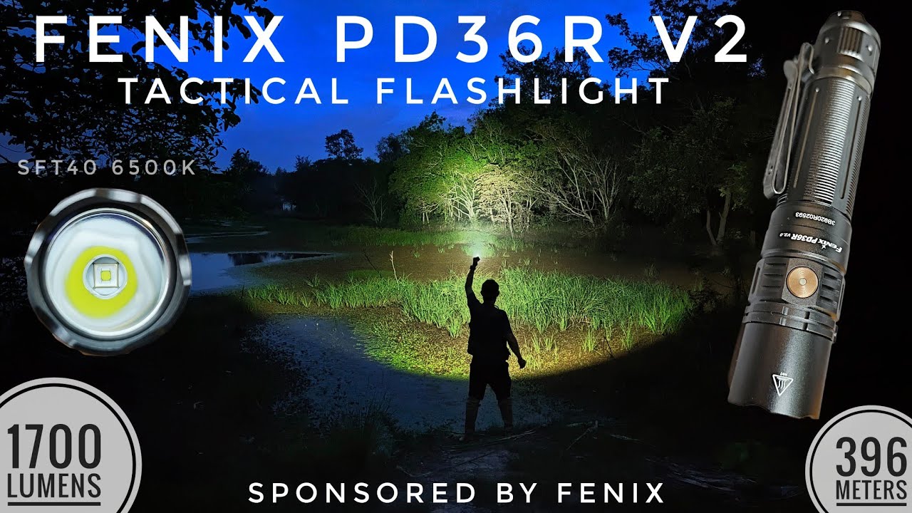 Fenix PD36R V2 Review & Comparison with Wurkkos FC12 & TD03 - 21700 Flashlights ...