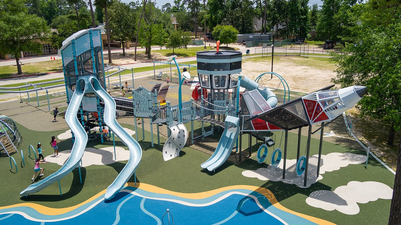 Eagle Springs Elementary - Humble, TX - Visit a Playground - Landscape Structures