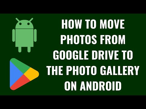 How to Move Photos from Google Drive to the Photo Gallery on Android