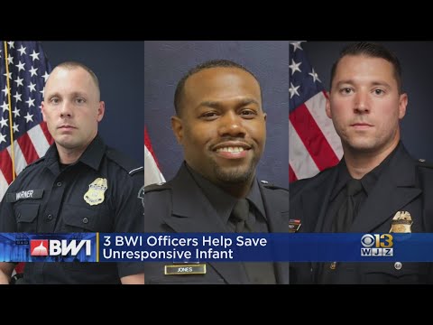 Border Patrol Officers Help To Save Unresponsive Infant at BWI Airport