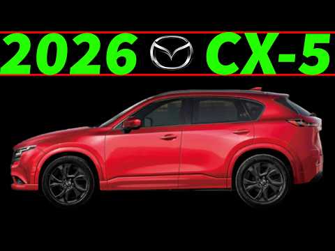 Big UPDATE from Japan on the 2026 Mazda CX-5 redesign!