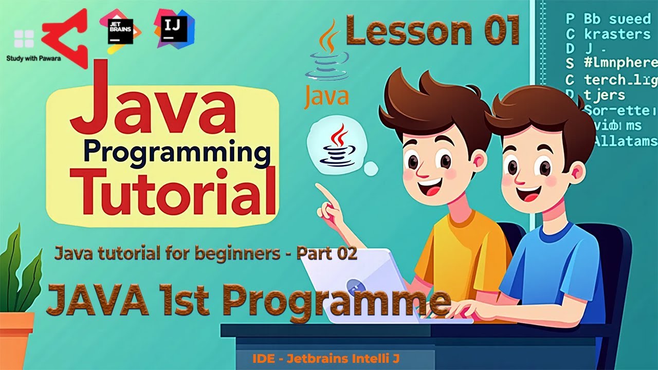 Lesson 01:Part02 Mastering JAVA | Install JDK & IntelliJ IDEA | First Program 'Hello World' |Sinhala
