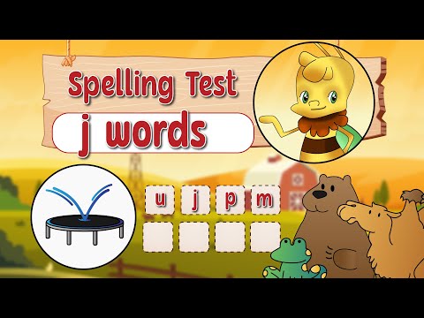 J | Spelling for Children (Official Video) | Letter Sounds | Learn with Arbee