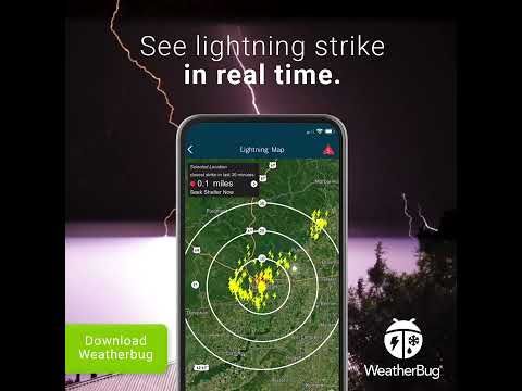 WeatherBug Lightning Map