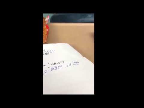 Teacher yells at student for using a calculator