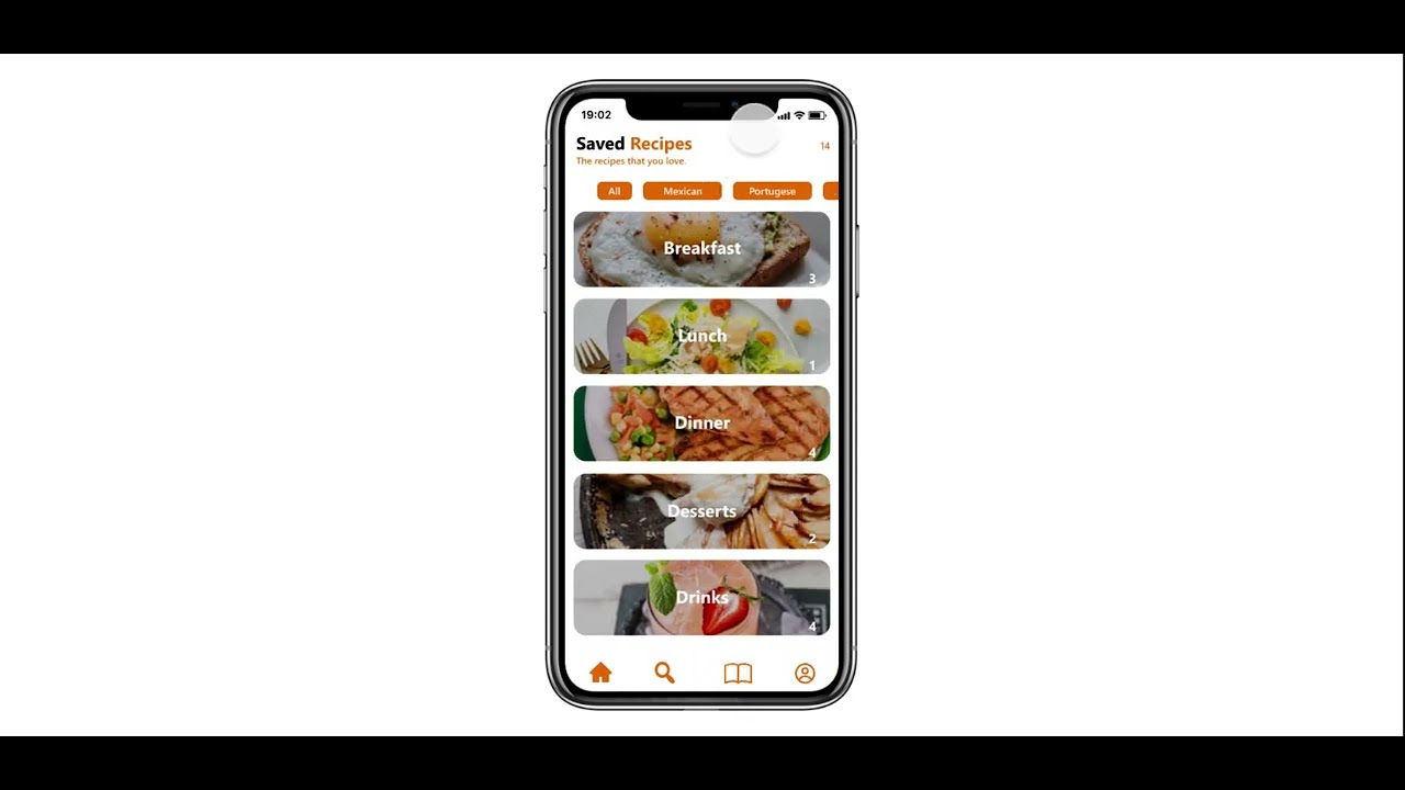 UX Case Study Prototype - Munch'in Recipe App