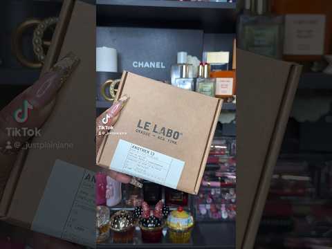Le Labo Another 13 #perfume #asmr #unboxing #lelabo #shorts #fyp