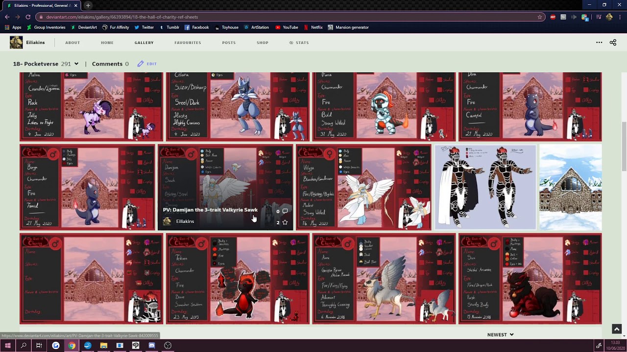 DeviantArt Eclipse Broken Sub-Folder Organising