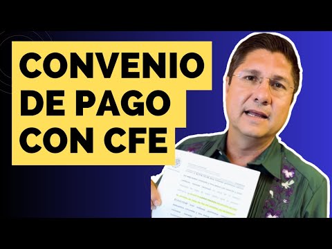 🔴 Tienes una deuda con CFE ⚡️ ¿Cómo hacer un convenio de PAGO con CFE?