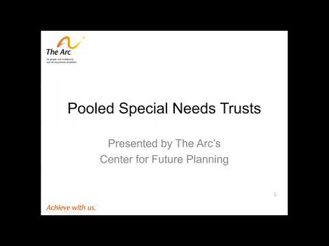Pooled Special Needs Trusts